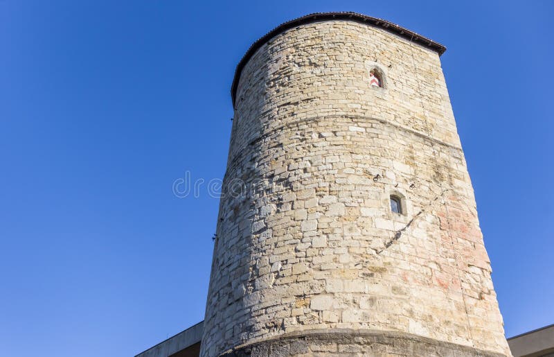 Medieval Defense Tower Beginenturm in Hannover Stock Photo - Image of ...