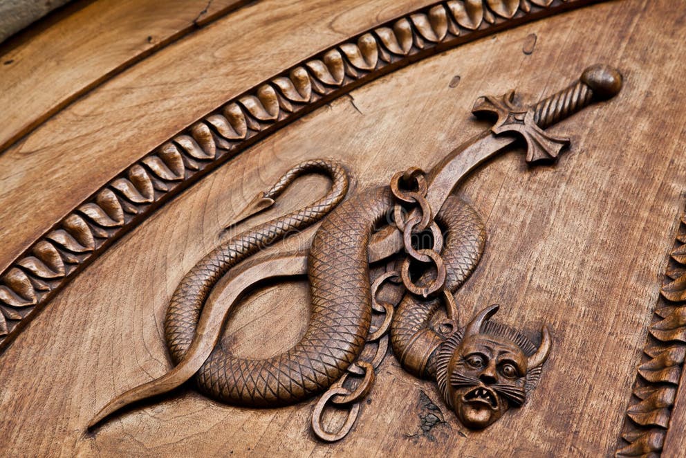 Medieval Demon - 11th Century Stock Image - Image of gothic, evil: 19099353