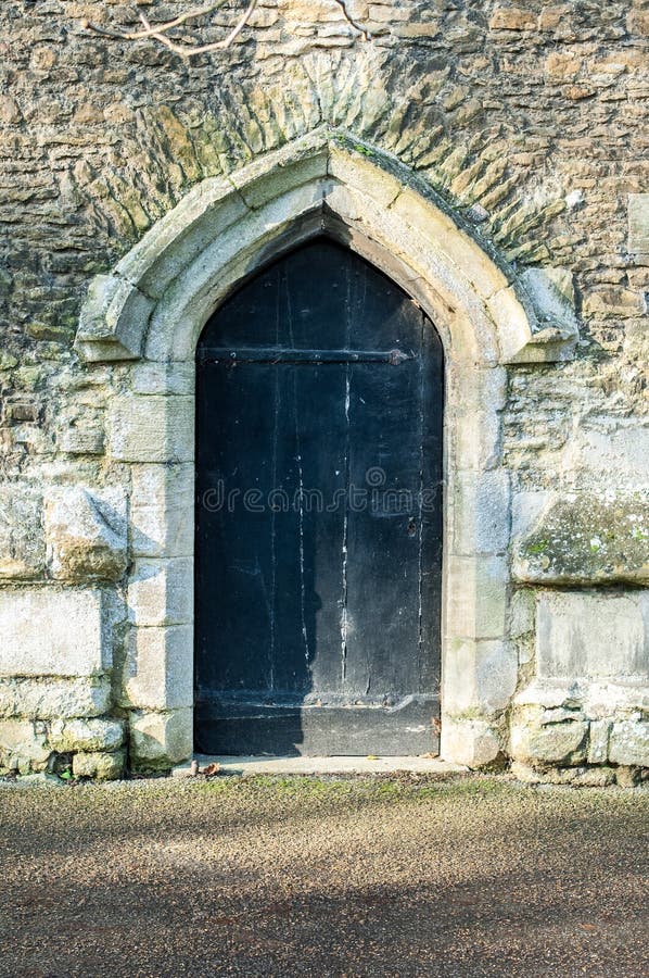 Medieval door stock photo. Image of medieval, grass, history - 51183218
