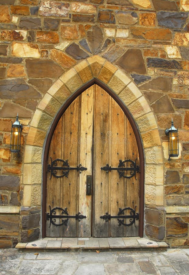 Medieval Doorway stock image. Image of doorway, building - 2576073