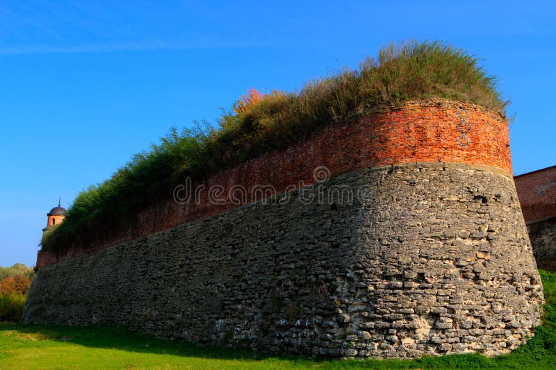 Dubno Castle stock image. Image of bridge, dubno, scenic - 34847577