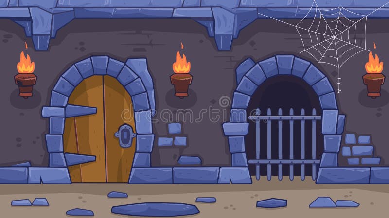 Dungeon Wall Background