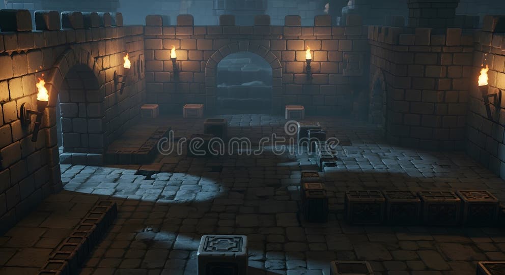 Medieval Dungeon Interior Stock Illustrations – 1,865 Medieval Dungeon ...