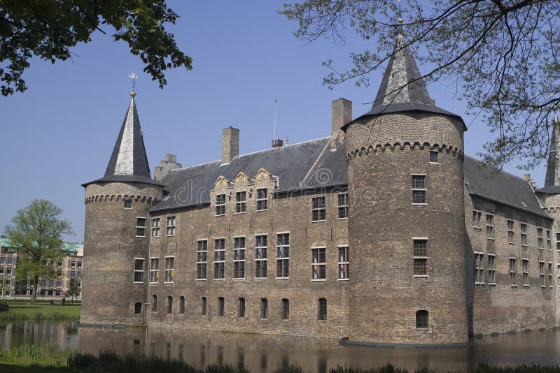 Medieval Dutch Castle stock photo. Image of moat, medieval - 9023706