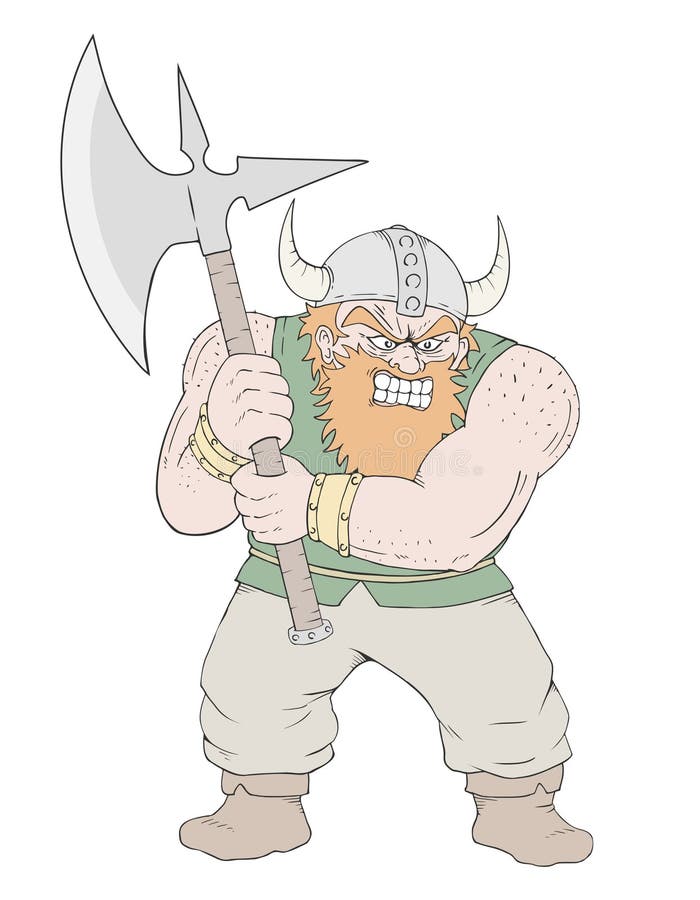 Medieval Dwarf Illustration Stock Vector - Illustration of battle ...