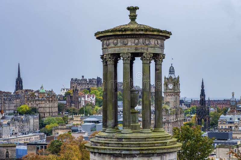 Medieval Edinburgh, Scotland, UK Stock Photo - Image of city, capital ...