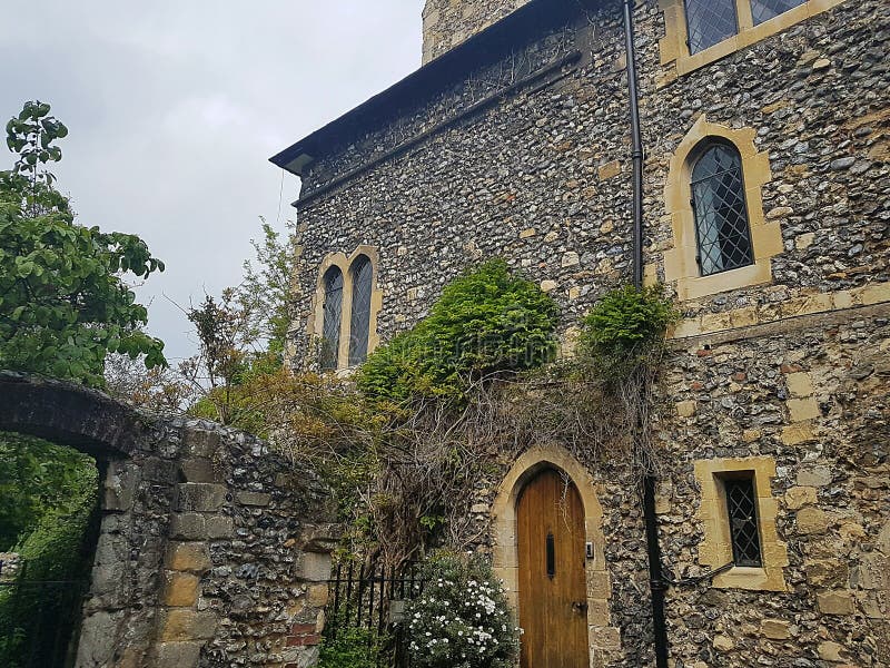 Medieval English Manor House Stock Photo - Image of home, doorstep ...