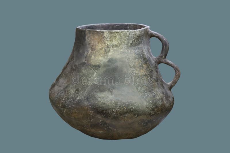 Medieval European clay pot stock image. Image of retro - 248452343