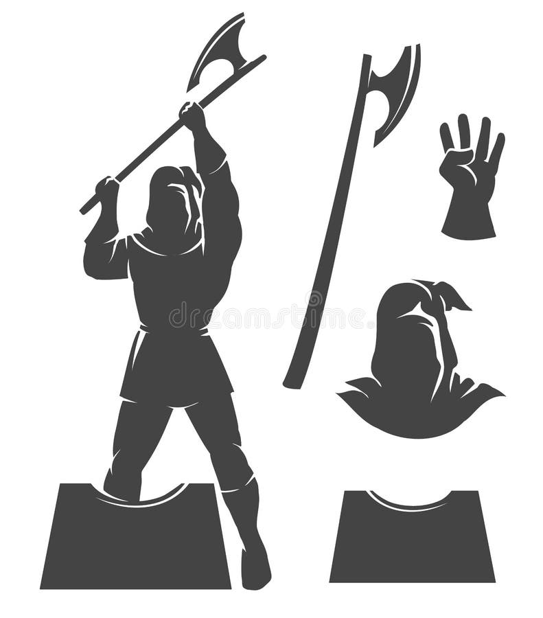 Executioner Silhouette Stock Illustrations – 985 Executioner Silhouette ...
