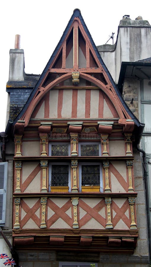Medieval facade stock photo. Image of roof, conservation - 59839232
