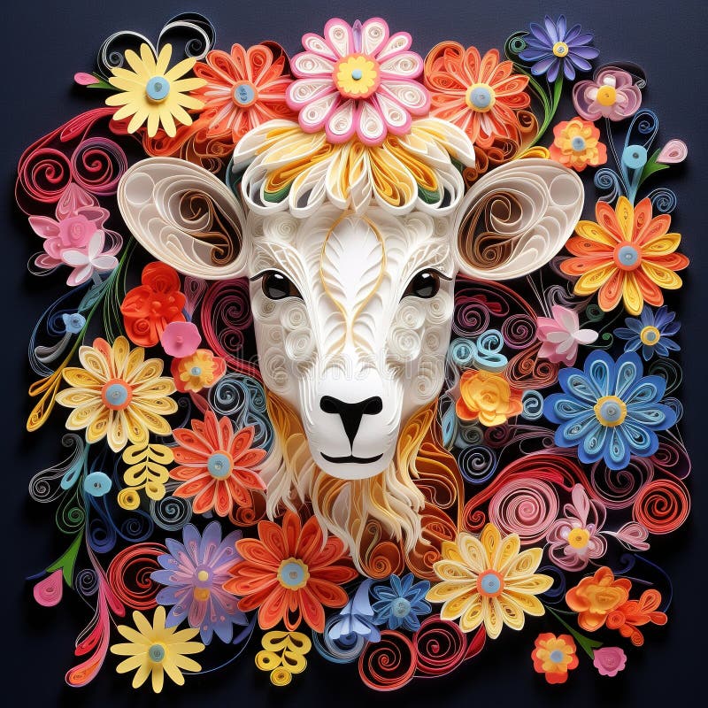 A Medieval Fall Cornucopia Table Overflowing Animal Happy People ...