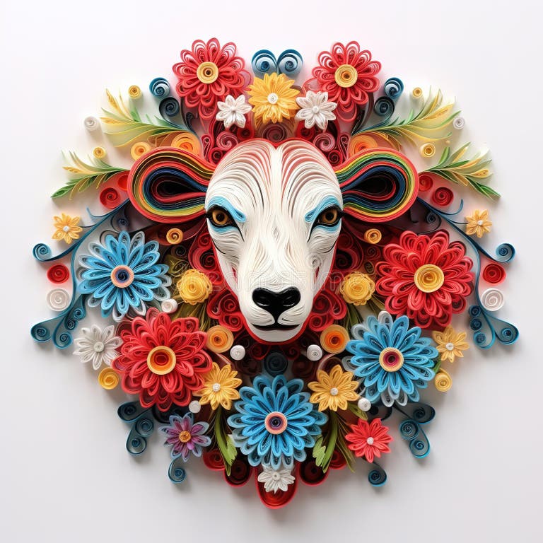 A Medieval Fall Cornucopia Table Overflowing Animal Happy People ...