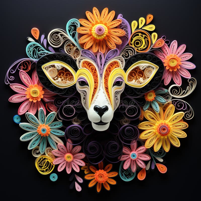 A Medieval Fall Cornucopia Table Overflowing Animal Happy People ...