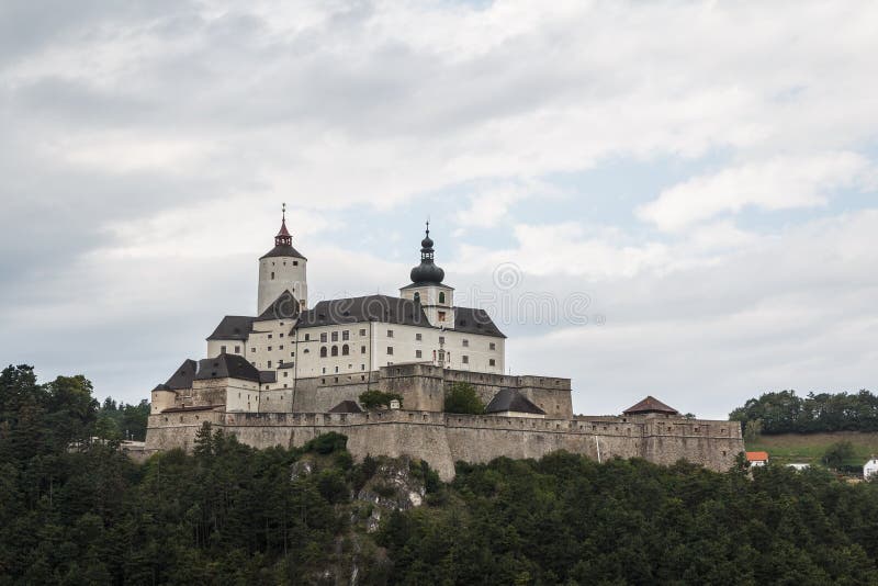 Forchtenstein Castle in Burgenland, Austria Stock Photo - Image of ...