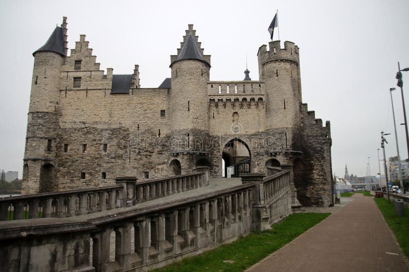 Medieval Fort Het Steen in the City Centre and Antwerp S Oldest ...