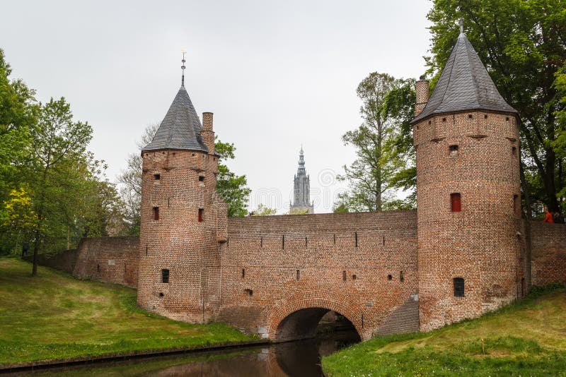 Medieval Fortifications of Amersfoort Editorial Stock Photo - Image of ...