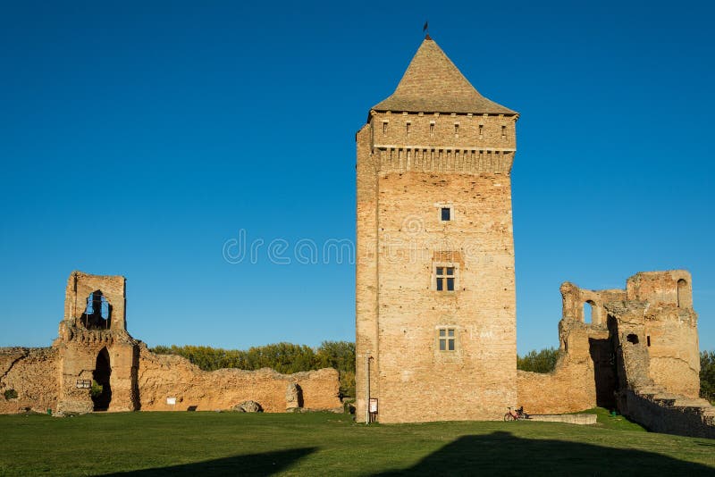 Medieval Fortress Bac in Serbia Editorial Photography - Image of bridge ...