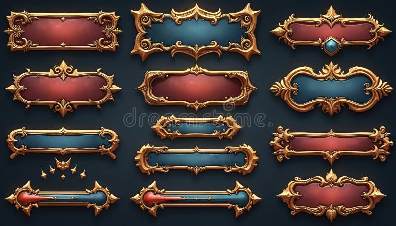 Medieval Interface Stock Illustrations – 4,846 Medieval Interface Stock ...