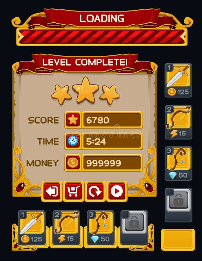 Game Button Panel Stock Illustrations – 6,973 Game Button Panel Stock ...