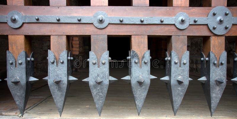 Medieval gate stock photo. Image of dangerous, medieval - 7473132