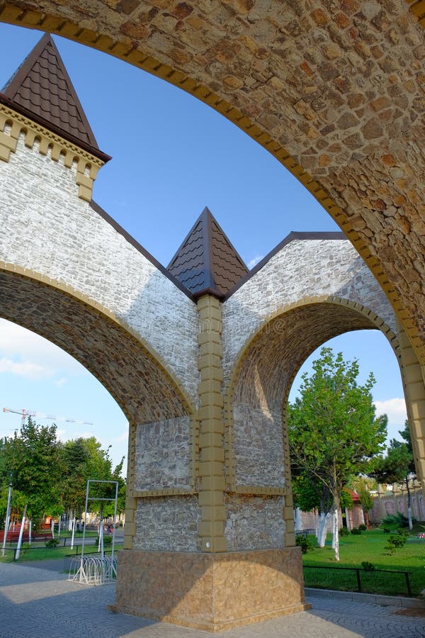Medieval gate stock image. Image of sunny, entrance, culture - 78393027