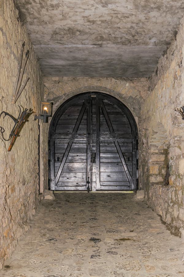 Medieval gate stock image. Image of gate, exit, castle - 109813021