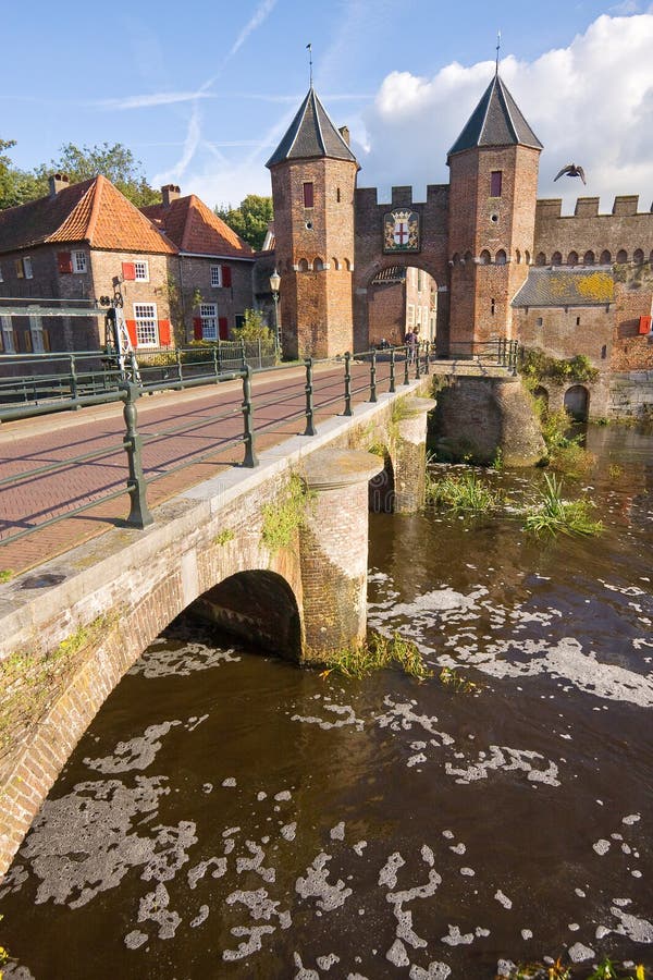 Medieval Gate To Access the City Stock Photo - Image of culture ...