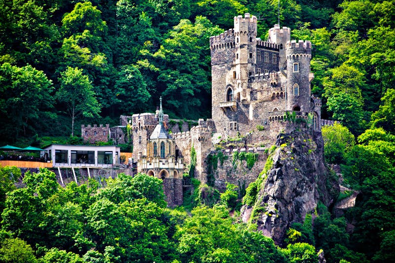 Medieval german castle stock image. Image of facade, culture - 14804317