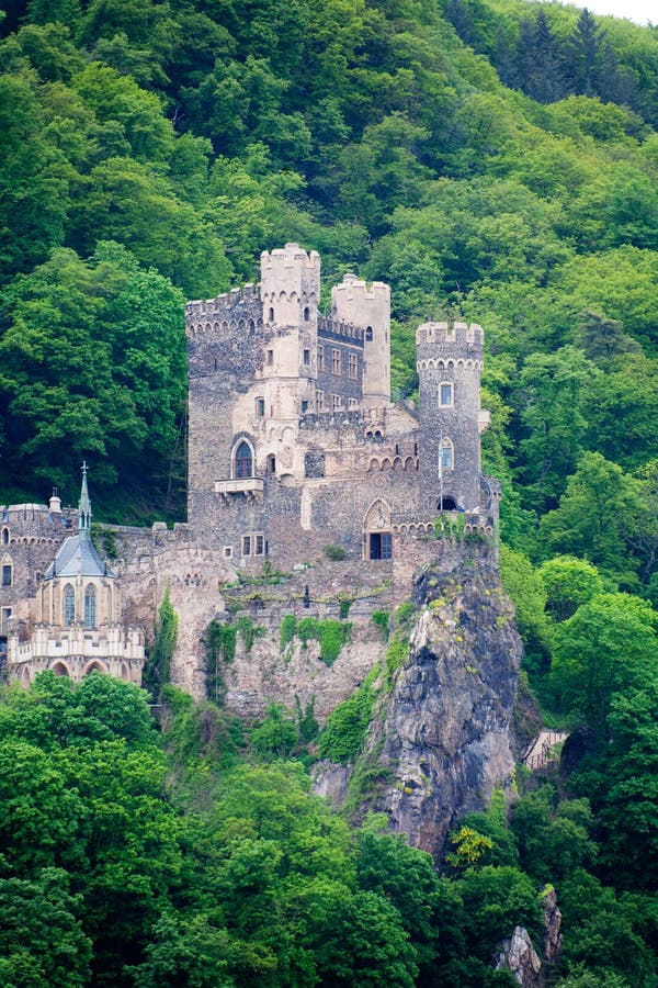 Medieval german castle stock photo. Image of tourism - 22187798