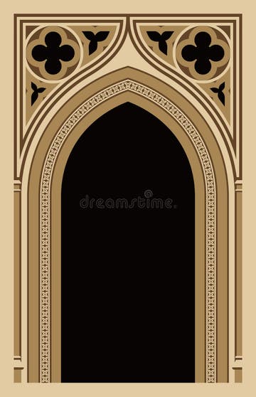 Gothic Revival Arch Stock Illustrations – 114 Gothic Revival Arch Stock ...