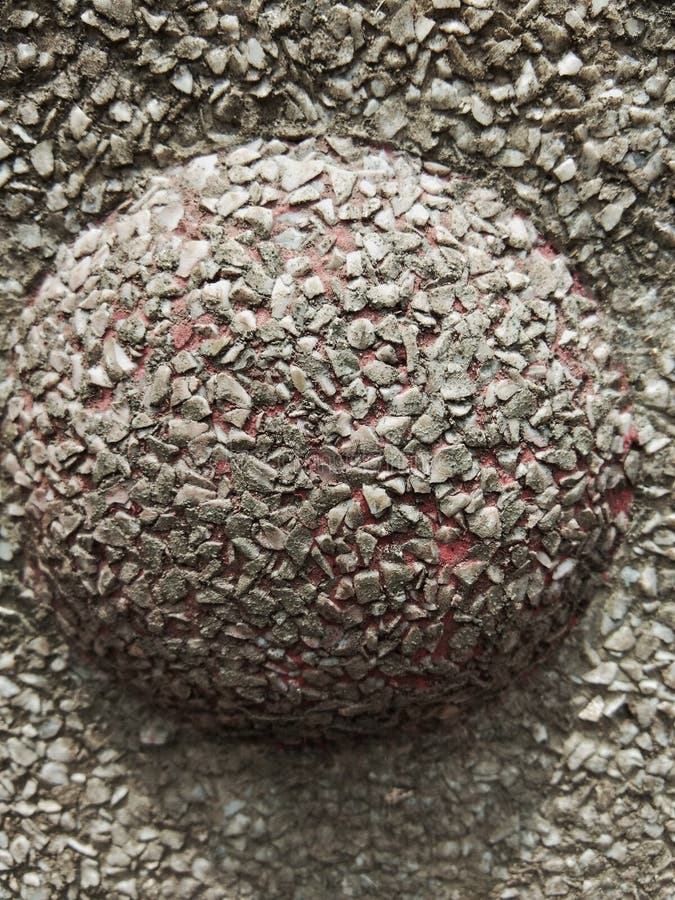 Medieval Granite Walls with Round Textures in the Background Stock ...