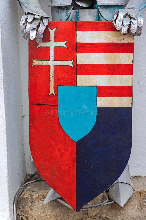 Medieval Heater Shield stock photo. Image of armour - 268034238