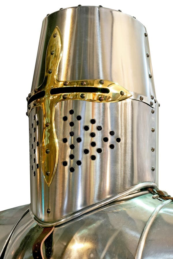 Medieval helmet stock image. Image of mythology, battle - 5418997