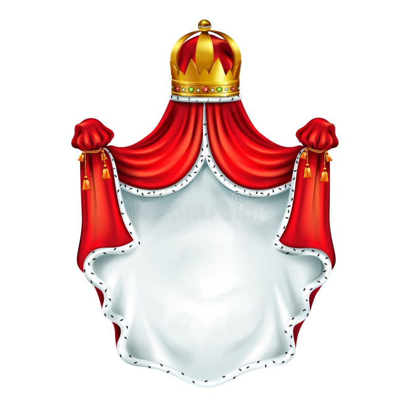 Heraldic Royal Mantle Stock Illustrations – 109 Heraldic Royal Mantle ...