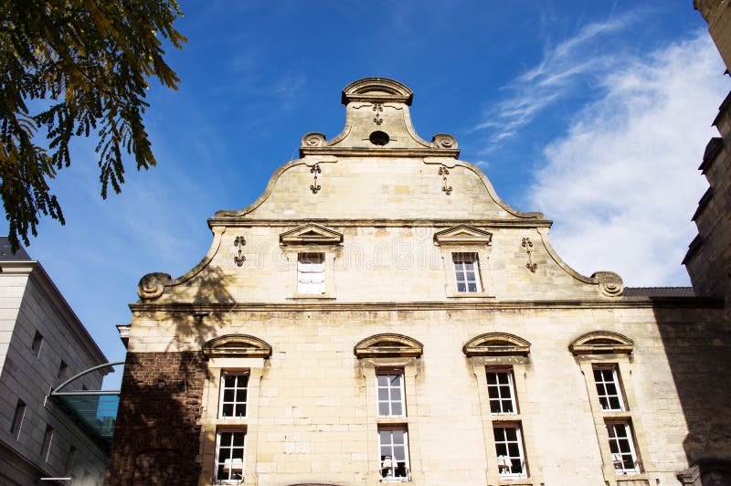 Medieval House in Maastricht, Netherlands Stock Photo - Image of facade ...