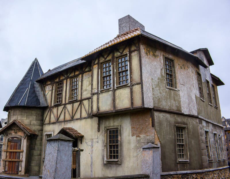 The medieval house stock photo. Image of city, english - 93828356