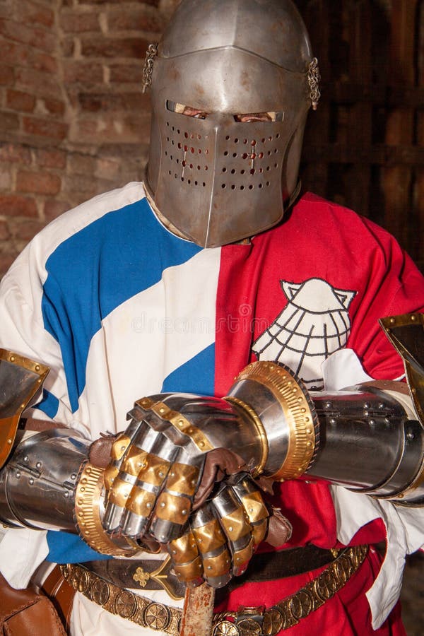 Medieval Iron Armor for Knights and Warriors Stock Image - Image of ...