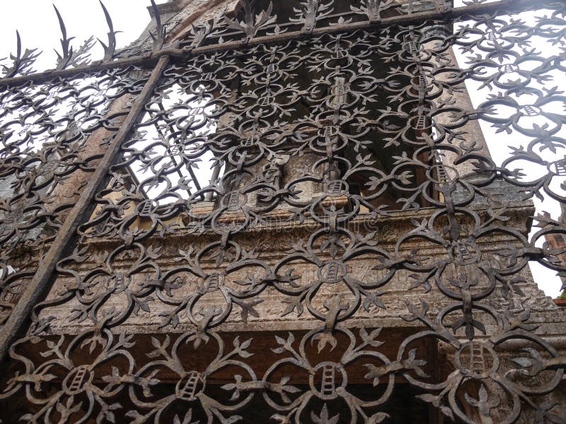 Medieval iron work 2 stock image. Image of books, church - 104089321