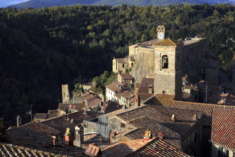 Medieval italian town stock photo. Image of outdoors - 37369888