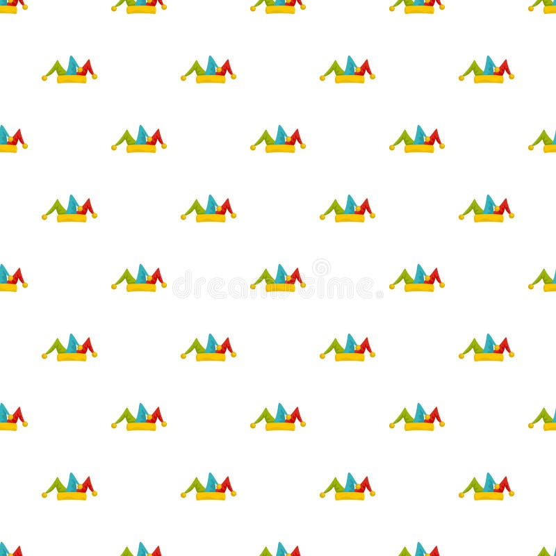 Medieval Jester Pattern Seamless Vector Stock Vector - Illustration of ...