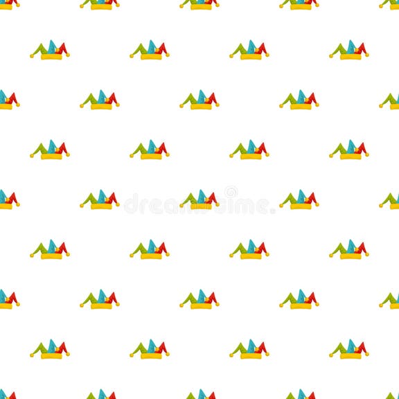 Medieval Jester Pattern Seamless Vector Stock Vector - Illustration of ...