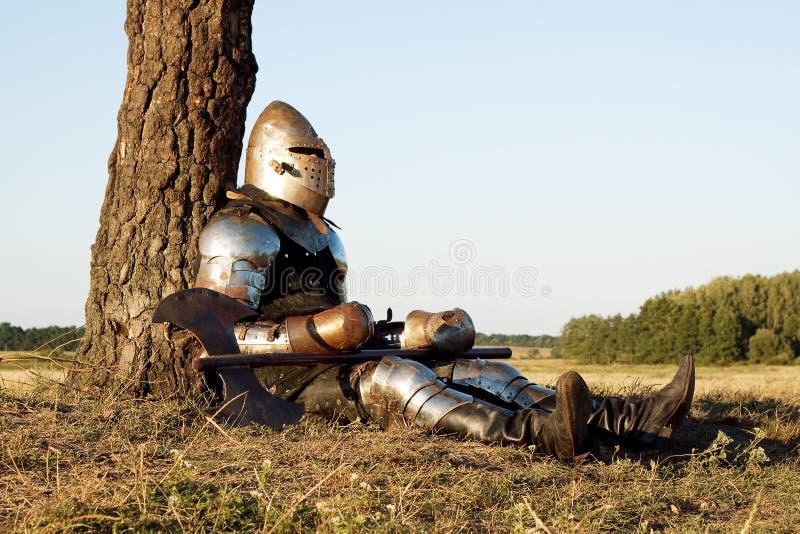 Medieval knight stock photo. Image of ages, battle, mail - 11431494