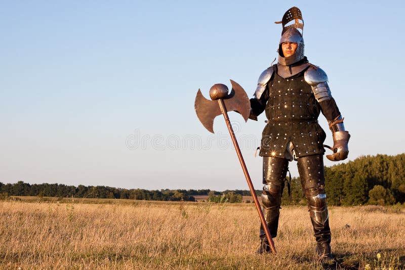 Medieval knight stock image. Image of crusades, ages - 14979039