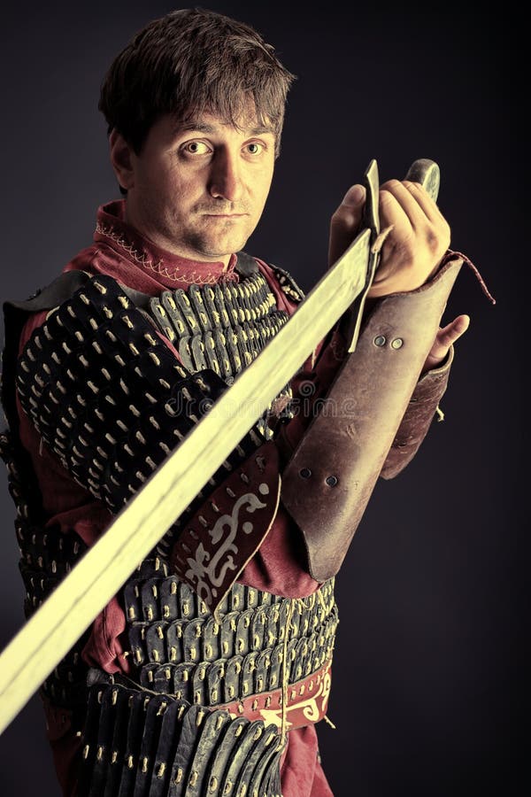 Medieval fighter stock image. Image of armor, fight, danger - 17659113