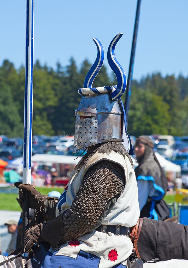 Medieval knight stock photo. Image of medieval, festival - 26313094