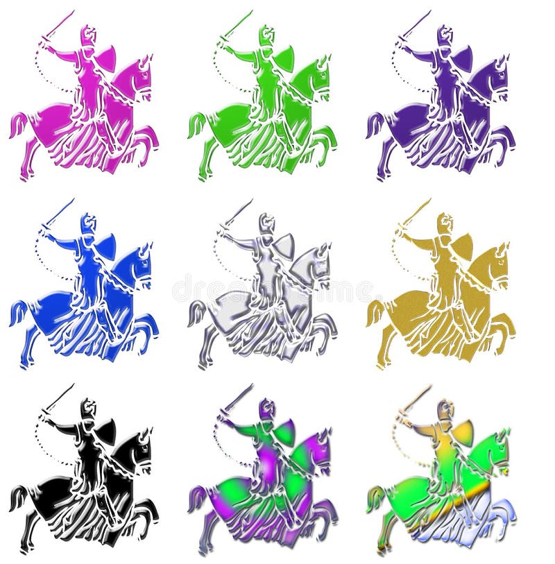 Isometric Medieval Flowchart Stock Vector - Illustration of historical ...