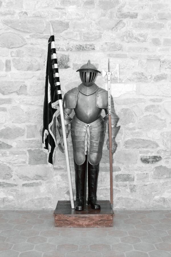 Medieval knight armour stock photo. Image of heroes, century - 84078760