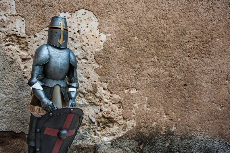 Medieval knight background stock photo. Image of decorations - 54604696