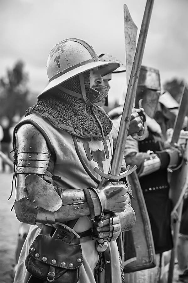 Medieval knights armor editorial photography. Image of ages - 26882427