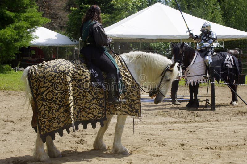 Medieval knights Jousting editorial photo. Image of duel - 67958131